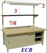 Model ECB | Enclosed Cabinet Workbench