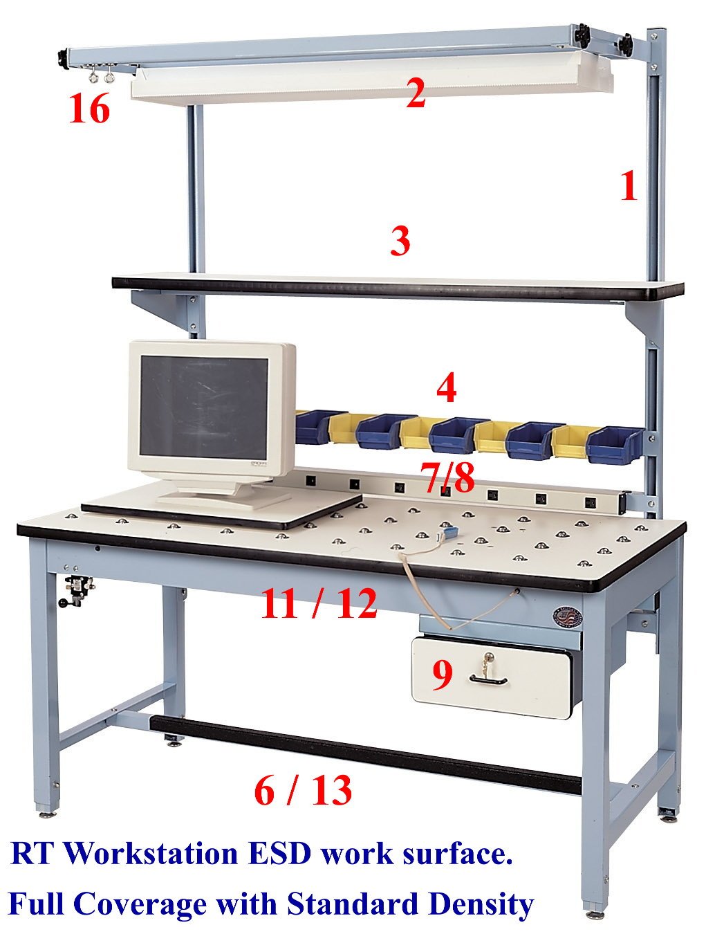 Model RT | Retractable Ball Transfer Workbench